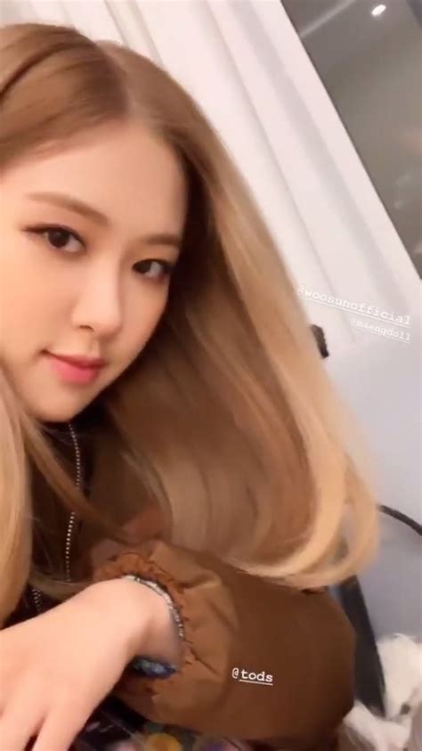 Rosé Instagram Story Roses Are Rosie Coreana Fofa Celebridades