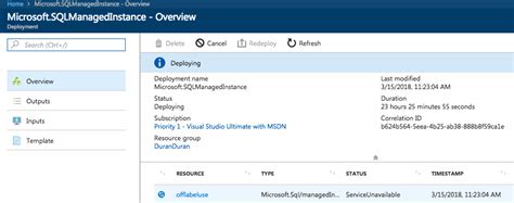 how to deploy your first azure sql db managed instance preview brent