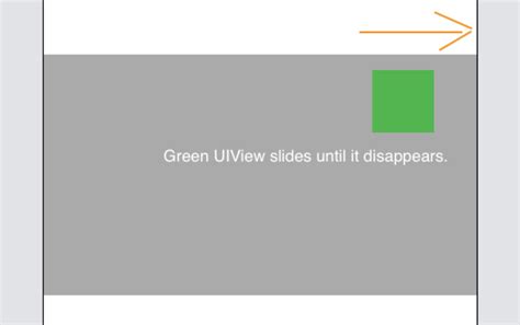 ios making an animation to slide and hide show an uiview swift 5