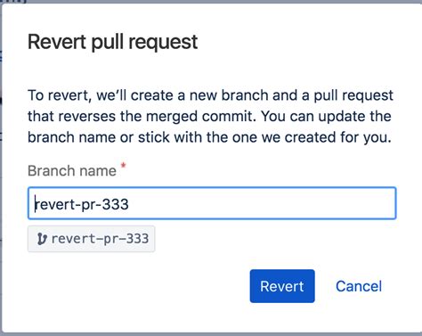 git revert a merged pull request on bitbucket stack overflow