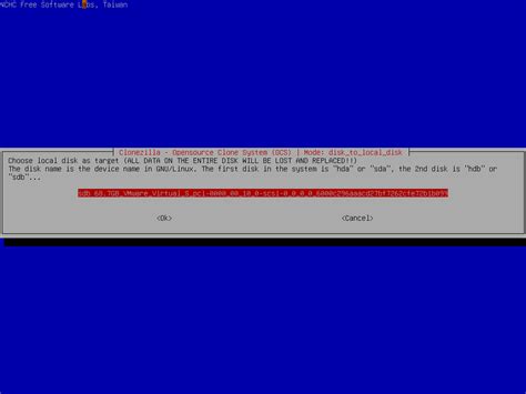 disk to disk clone