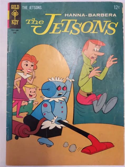 The Jetsons Comic Book June 21 1966 Gold Key George Jane Hanna