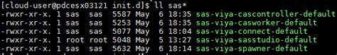 sysv init systemd and viya service basics sas support communities