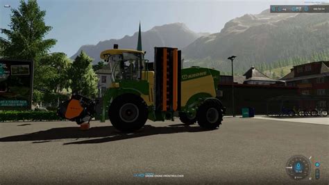 Krone Big M Mulcher V1 0 Fs22 Mod Farming Simulator 22 Mod