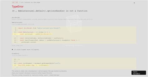 embla carousel thumbnails react forked codesandbox