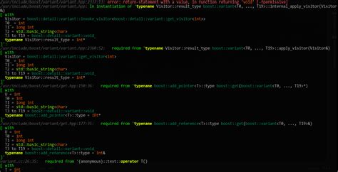 gcc is there an easy way to color code the compiler outputs stack