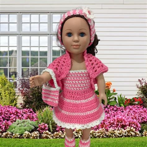 18 Doll Linda Crochet Pattern 18 Doll Clothes Etsy
