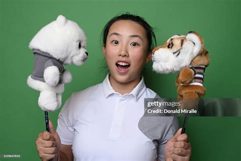 Ruoning Yin Of China Poses For A Portrait During The Lpga Photo Shoot