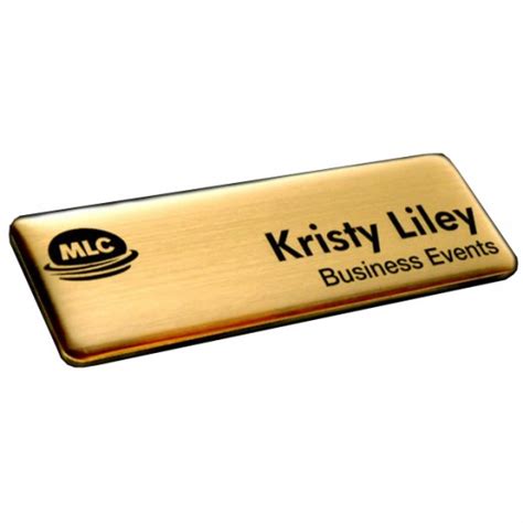 Premium Custom Plastic Name Badges By Lanyards Factory Nz