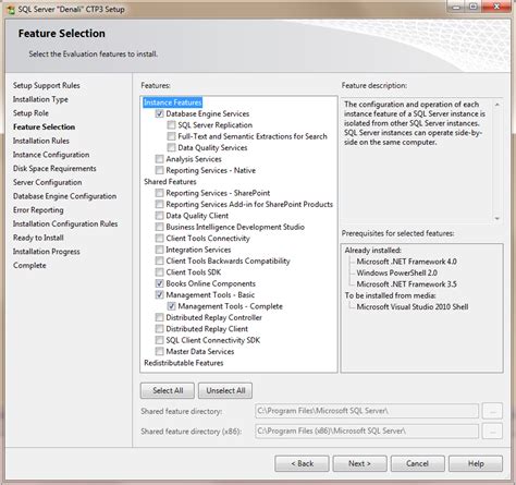 sql server v next denali ctp3 installation walk
