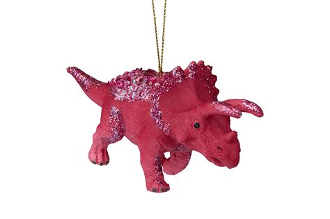 Hanging Christmas Decoration Triceratops Dinosaur Big Christmas
