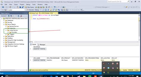 linked servers sql ssis etl