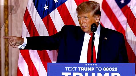 Donald Trump Announces 2024 White House Bid Saying ‘americas Comeback