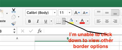 excel borders are greyed out microsoft community