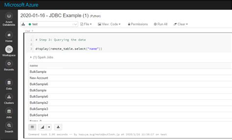 process and analyze oracle data in azure databricks