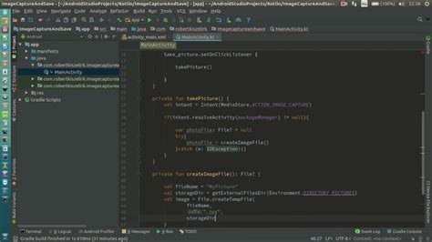 android kotlin usage tutorial 072 image capture and save youtube