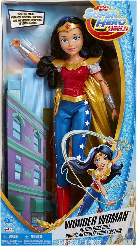Dc Super Hero Wonder Woman Muñeca De Acción Mujer Maravilla 19 Yaxa