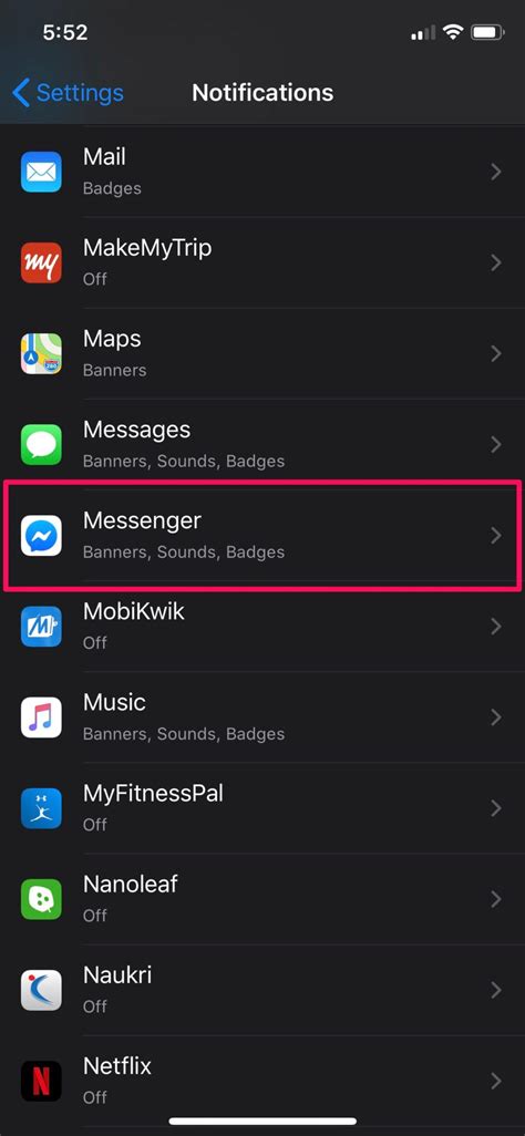 how to enable persistent notifications on iphone and ipad