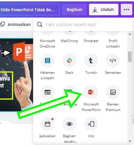 Mudah Cara Membuat Dan Menyimpan Ppt Dari Canva Slide Powerpoint