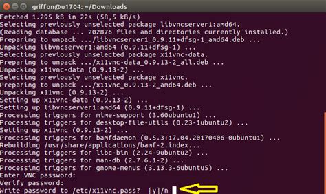 ubuntu 17 04 configure x11vnc server to boot at startup