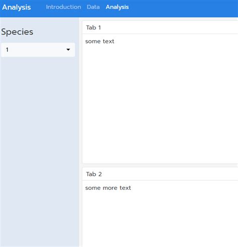 r layout of flexdashboard having multiple tabsets stack overflow