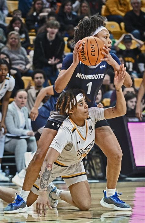 No 1 Seed Towson Womens Basketball Falls To No 7 Seed Monmouth 80