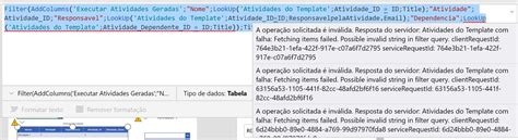 solved fetching items failed on lookup but it is working power