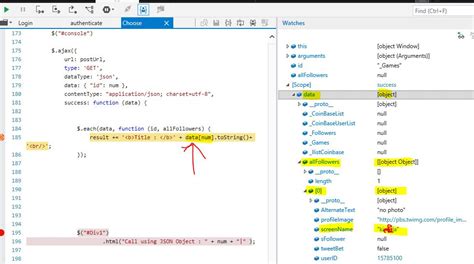 javascript get values from json data [object] stack