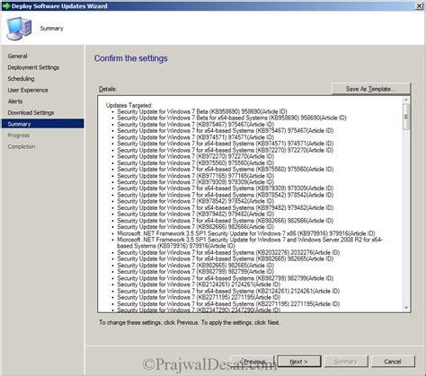 deploying software updates using configuration manager