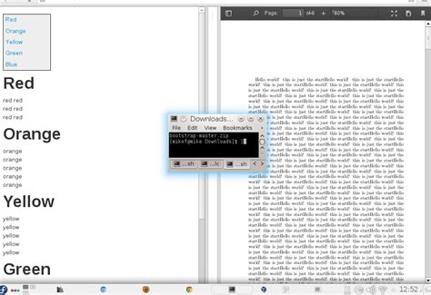 javascript how do i stop the css js in twitter bootstrap and pdfjs