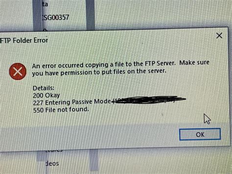 i m trying to paste some files into a decrypted folder via ftp but i