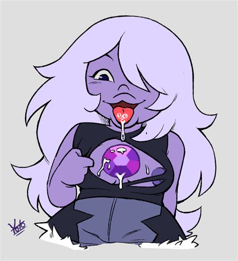 Rule 34 Amethyst Steven Universe Big Breasts Big Lips Boob Window
