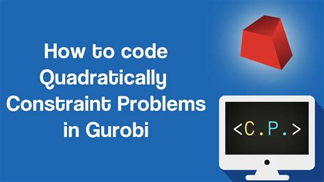 quadratically constraint quadratic programming optimization in python