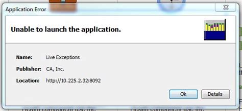 unable to launch jnlp application — oracle tech