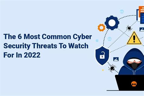 The 6 Most Common Cyber Security Threats To Watch For In 2022