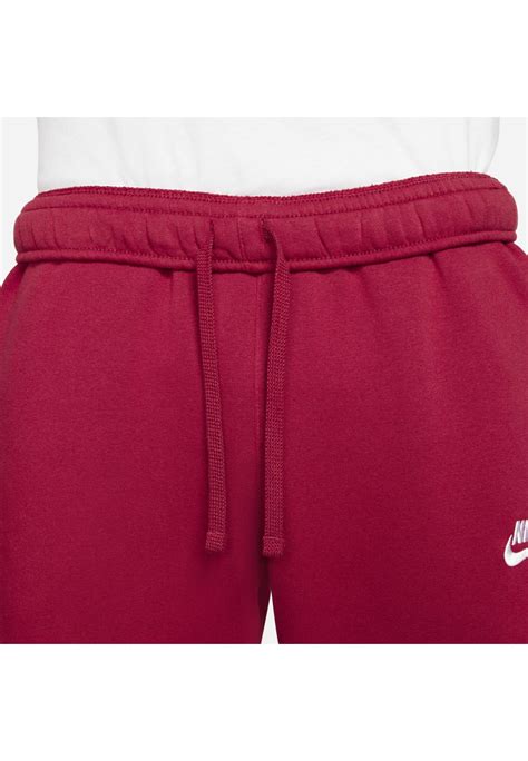 Nike Sportswear Club Fleece Joggers Pomegranate Pomegranate White
