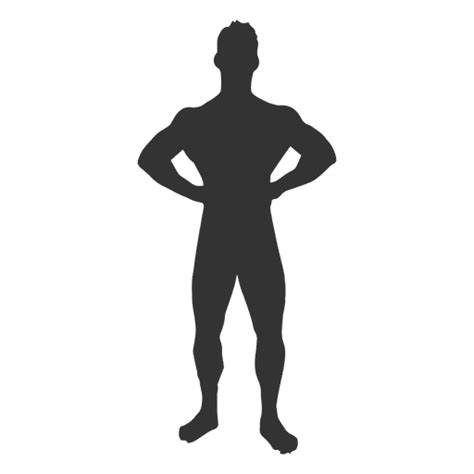Bodybuilder Silhouette Png