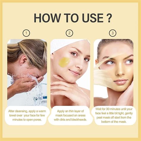 Shvyog Vitamin C Peel Off Face Mask With Turmeric Blackhead Remover