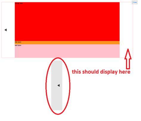 html trying to build a custom slider but for right