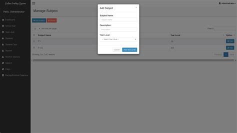 online grading system in php mysql and bootstrap