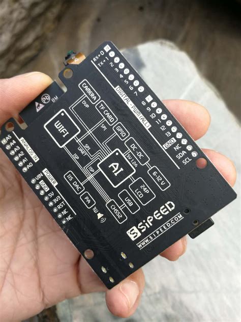 【arduino】168种传感器系列实验（153） maixduino ai开发板 arduino 极客工坊 powered