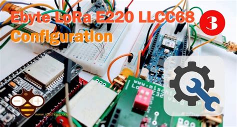 ebyte lora e220 llcc68 device for arduino esp32 or esp8266