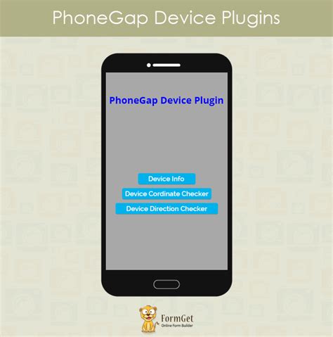 phonegap device plugin formget
