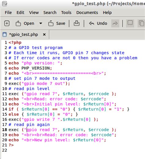 raspberrypi web server gpio access