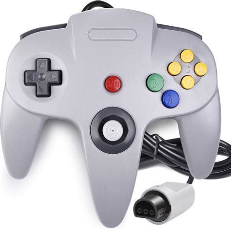 N64 Controller Innext Classic Wired N64 64 Bit Gamepad Joystick For