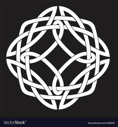 Celtic Knot Design Royalty Free Vector Image Vectorstock