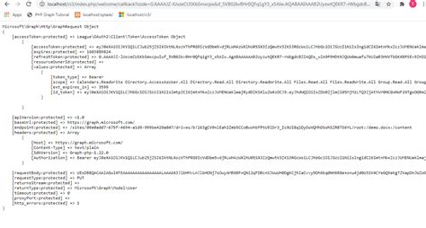 php microsoft graph api put request files content into binary stream