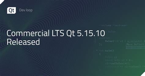 commercial lts qt 5 15 10 released
