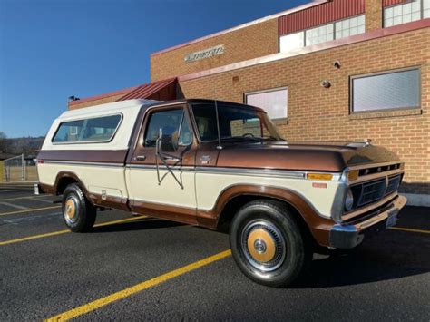 1977 Ford F250 Xlt Ranger Camper Special 1 Owner 92 702 Miles 460 V8 No