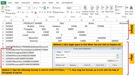 how to remove spaces from text string in excel